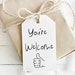 You're Welcome Gift Tag. Gift Tags for Any Occasion. Printable PDF ...