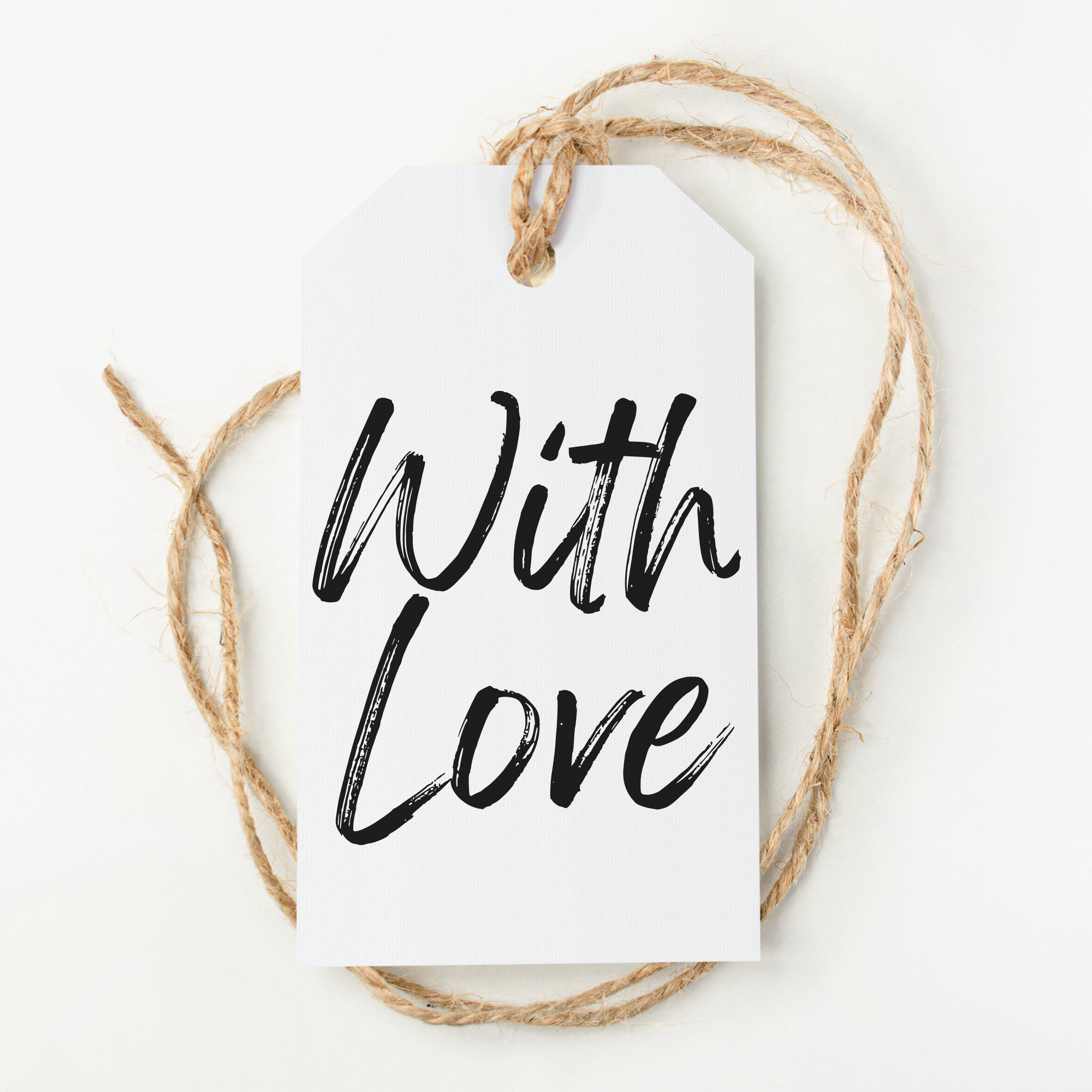 With Love Gift Tags. Gift Tags for Any Occasion. Printable PDF. Instant ...