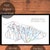 Craigleith Ski Club | Ski Trail Map | Digital Print | Wall Decor ...