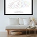 Craigleith Ski Club | Ski Trail Map | Digital Print | Wall Decor ...