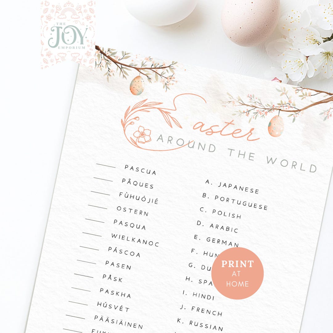 Easter Around the World | Fun Family Game | Celebrate Diversity ...
