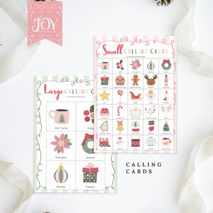 50 Christmas Bingo Cards | Printable Holiday Game | Perfect for Family ...