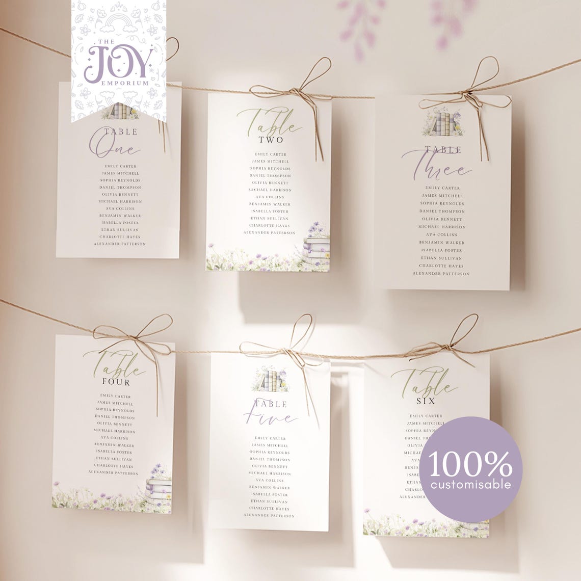 A New Chapter Wedding Table Plan | Chic Seating Chart | Custom Wedding ...