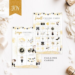 New Years Bingo Game | 50 Printable Cards | Perfect for Family ...