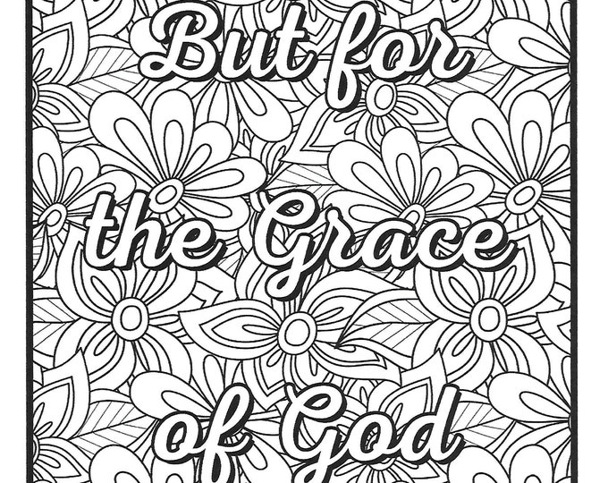 12-step Recovery Slogans Adult Coloring Pages - Etsy