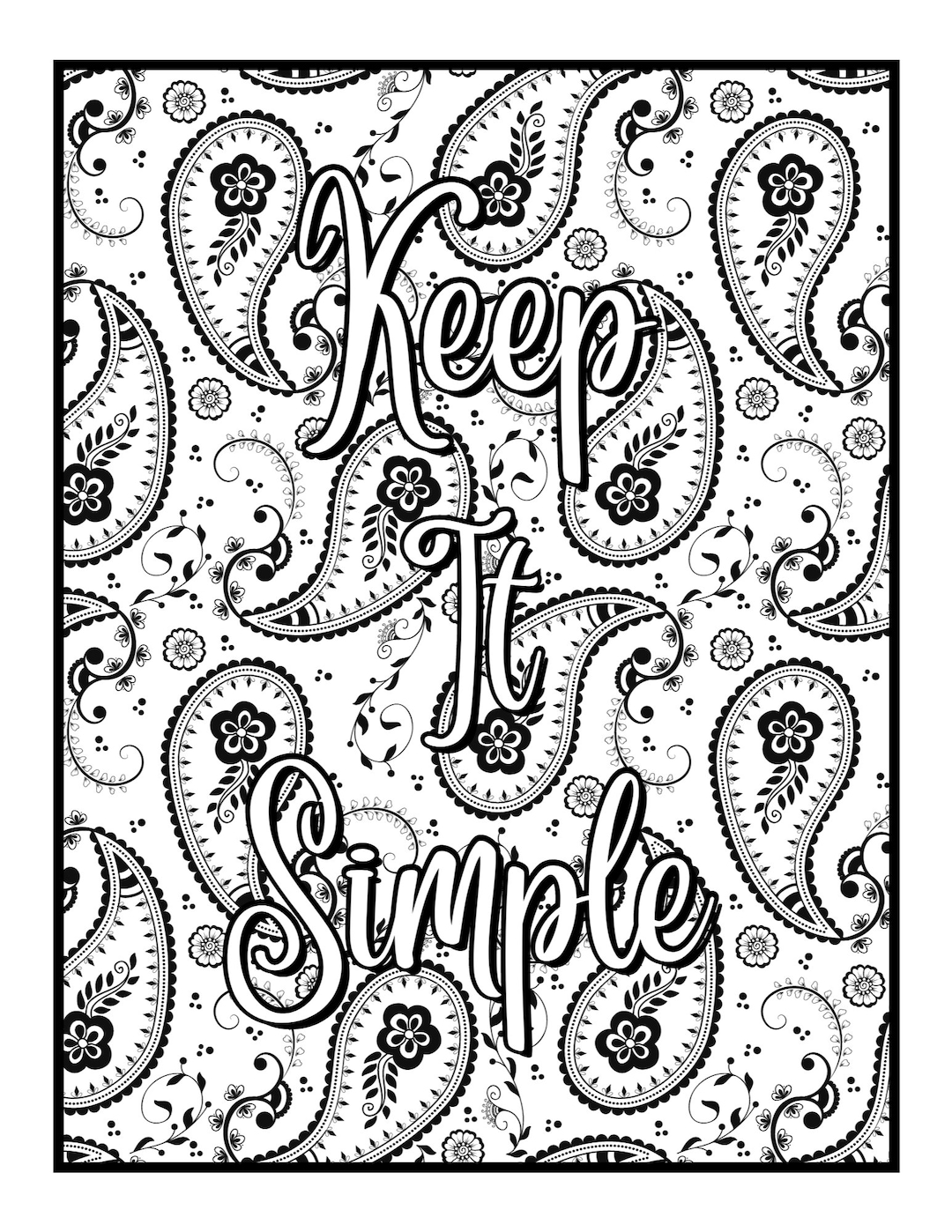 12-step Recovery Slogans Adult Coloring Pages - Etsy