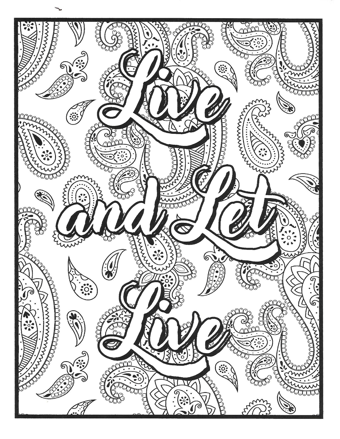 12-step Recovery Slogans Adult Coloring Pages - Etsy