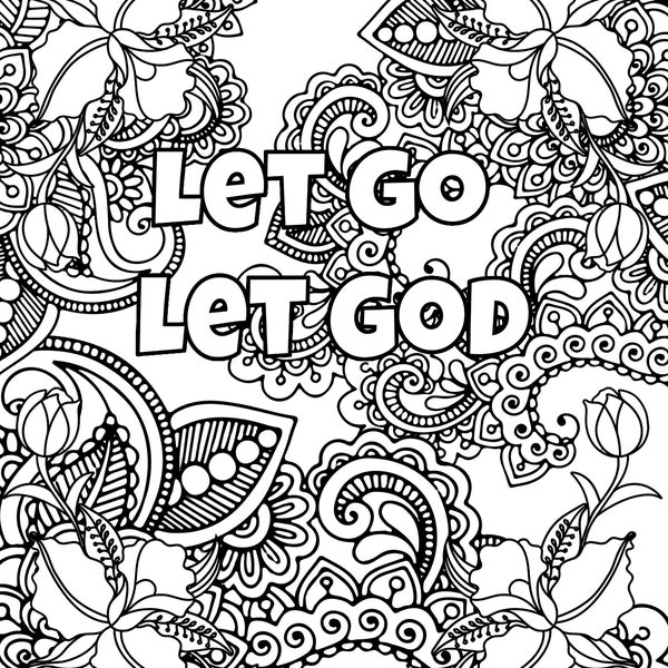 Recovery Coloring Pages - Etsy