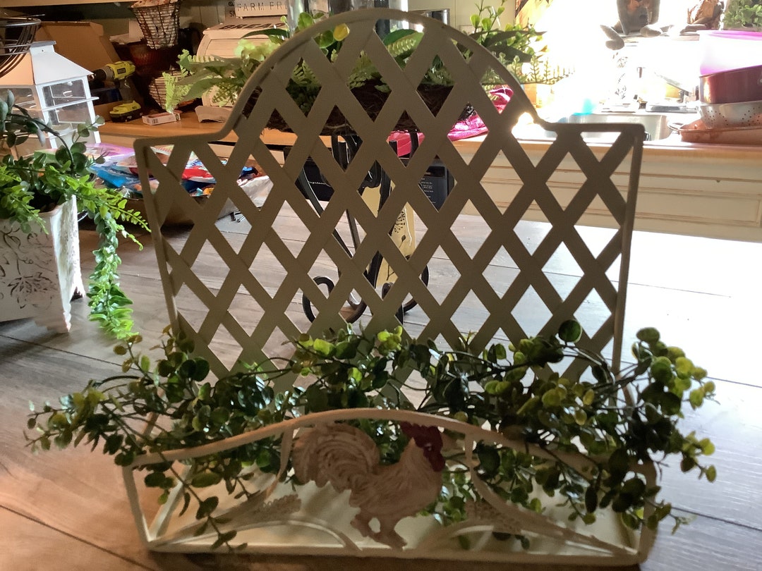 Farmhouse Rooster Hanging Rack - Etsy