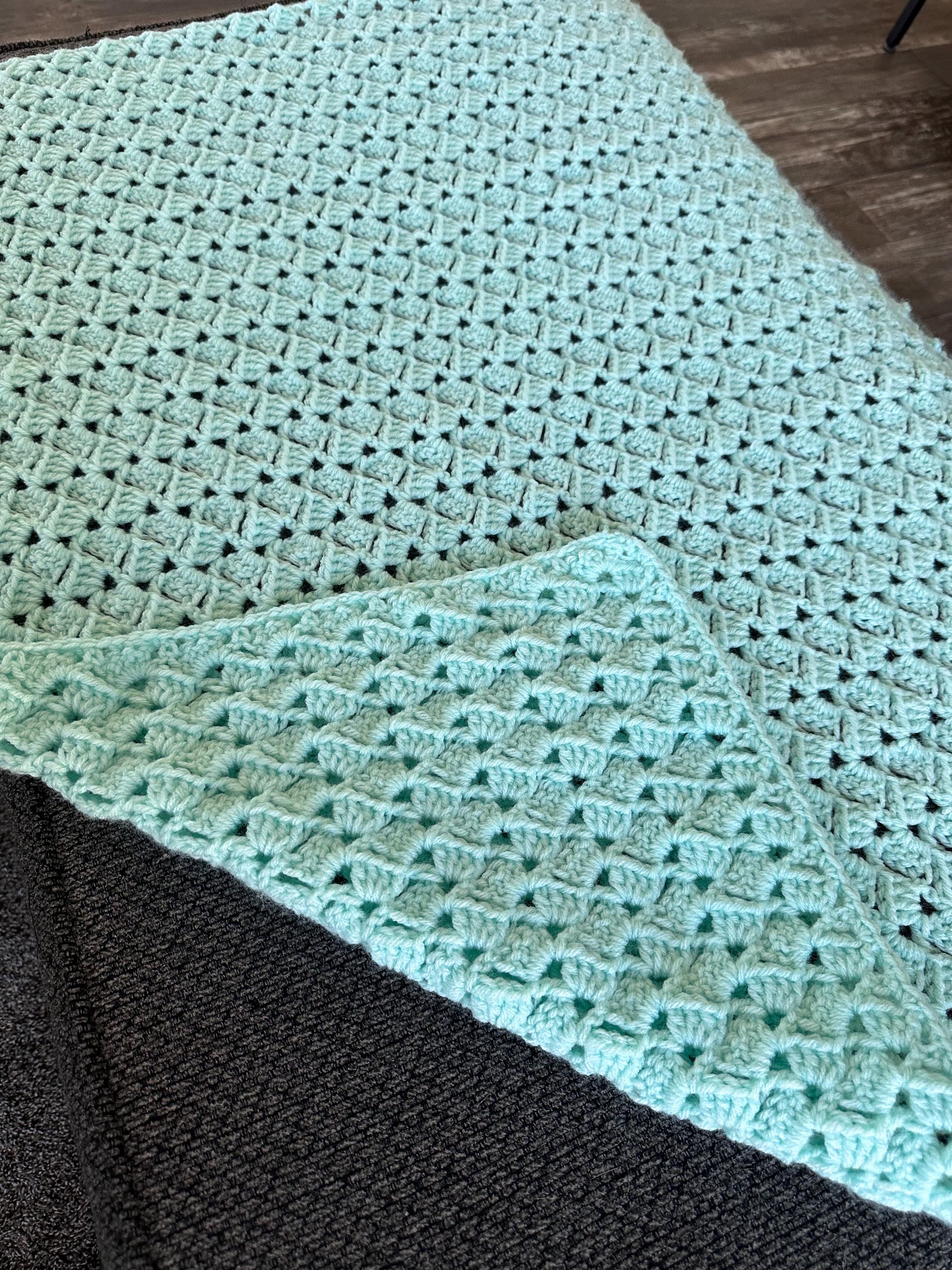 Mint Green Baby Blanket - Etsy
