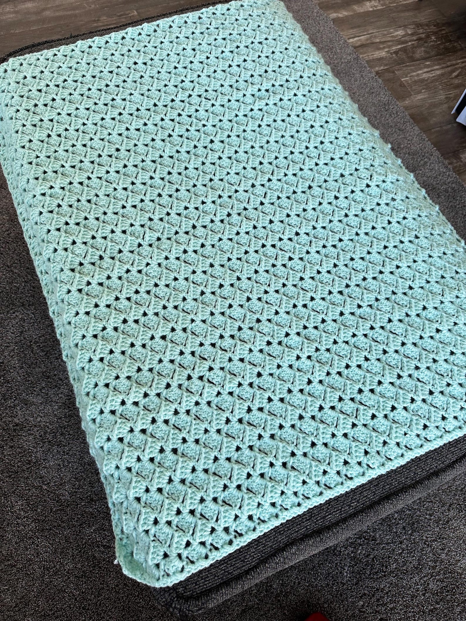Mint Green Baby Blanket - Etsy