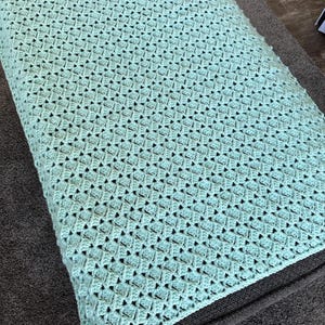 Mint Green Baby Blanket - Etsy