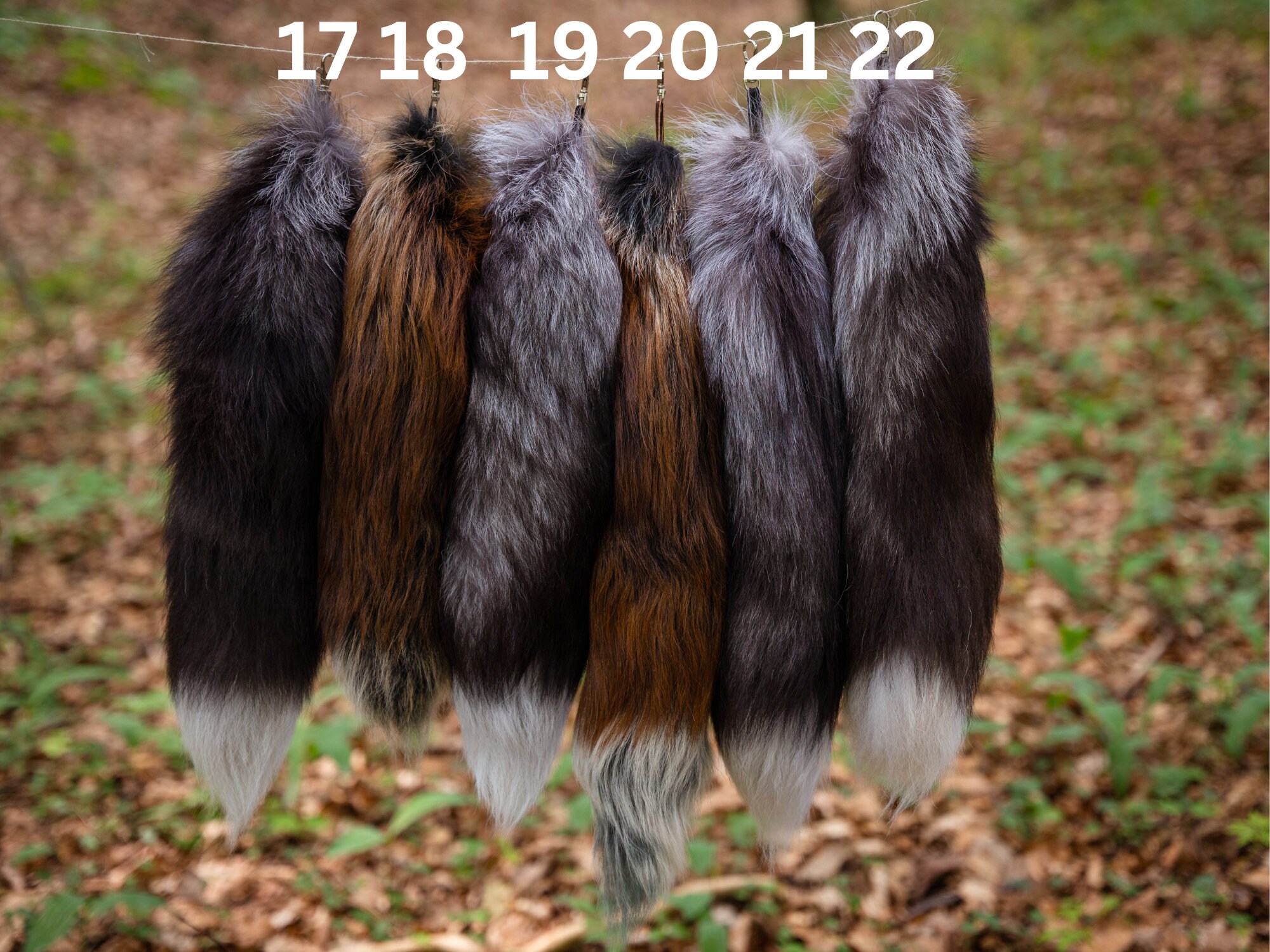 Fox Tail Keychain, Very Soft and Fluffy Fox Tail for Historical and ...
