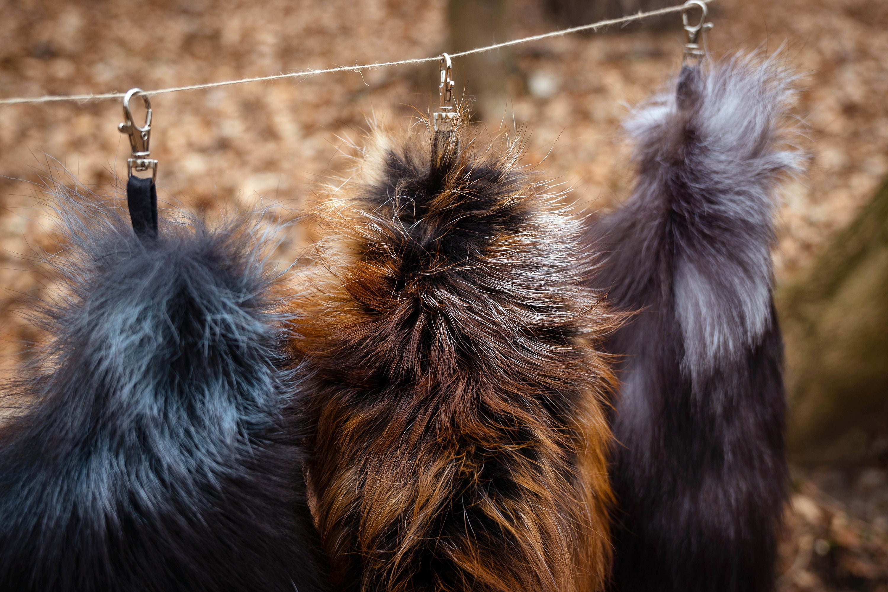Fox Tail Keychain, Very Soft and Fluffy Fox Tail for Historical and LARP Costumes. - Etsy Australia