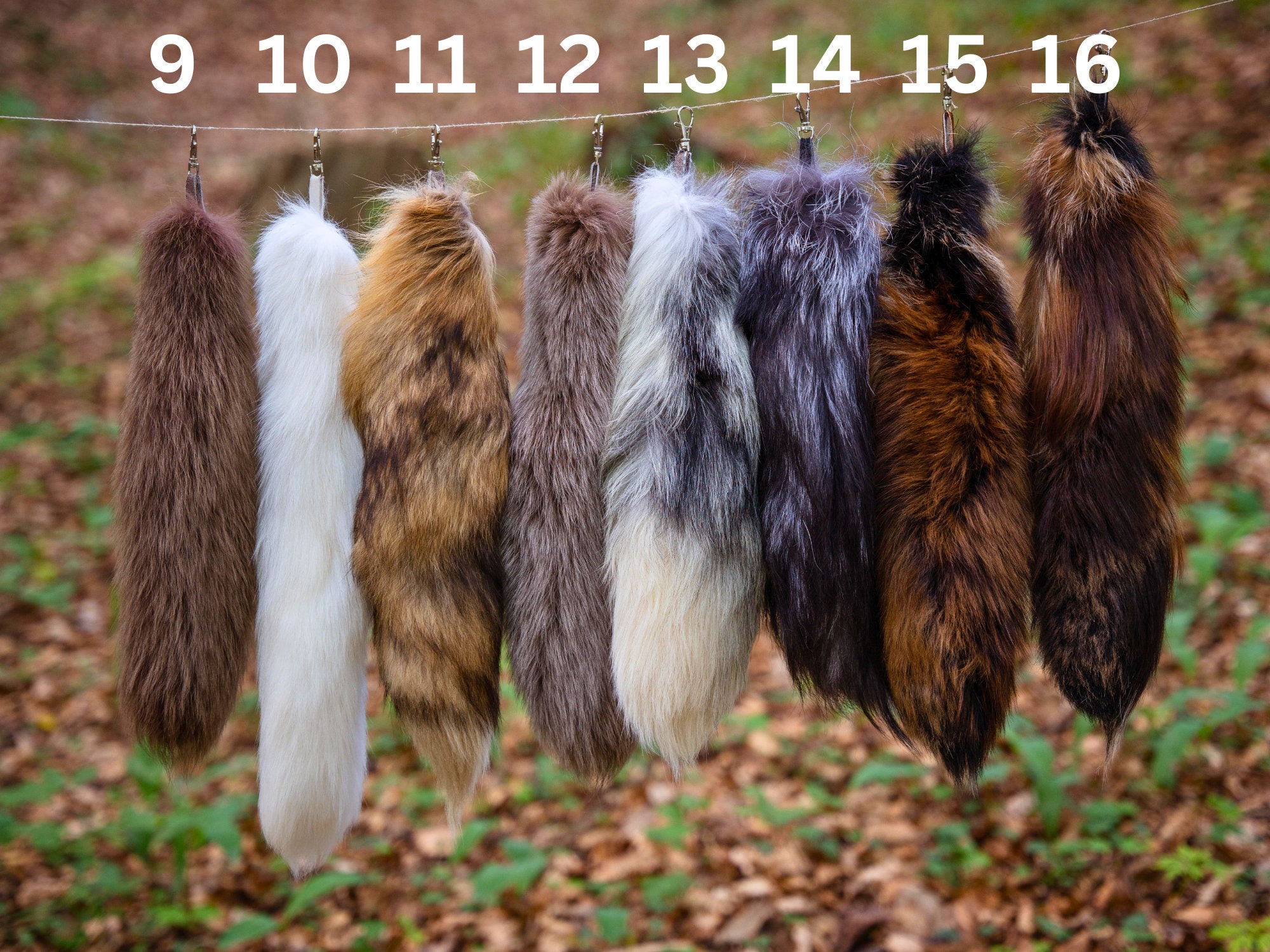 Fox Tail Keychain, Very Soft and Fluffy Fox Tail for Historical and ...