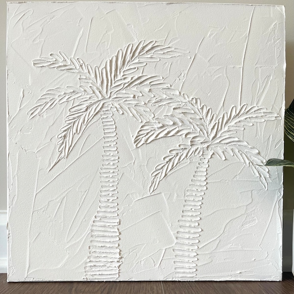 Palm Tree Painting - Etsy