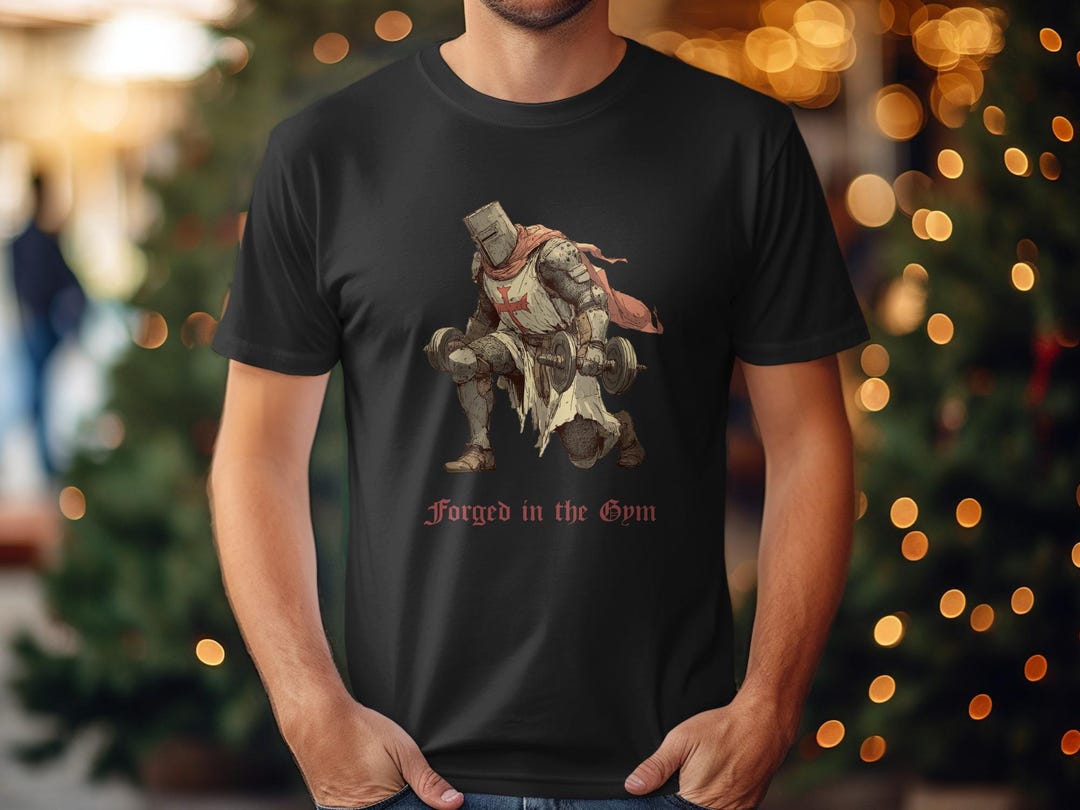 Gym Knight T-shirts, Medieval Meme T-shirts, Workout Motivation, Funny ...