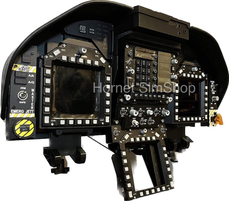 WINWING Compatible F/A-18 Full Dash 3D Print .STL Files - Etsy