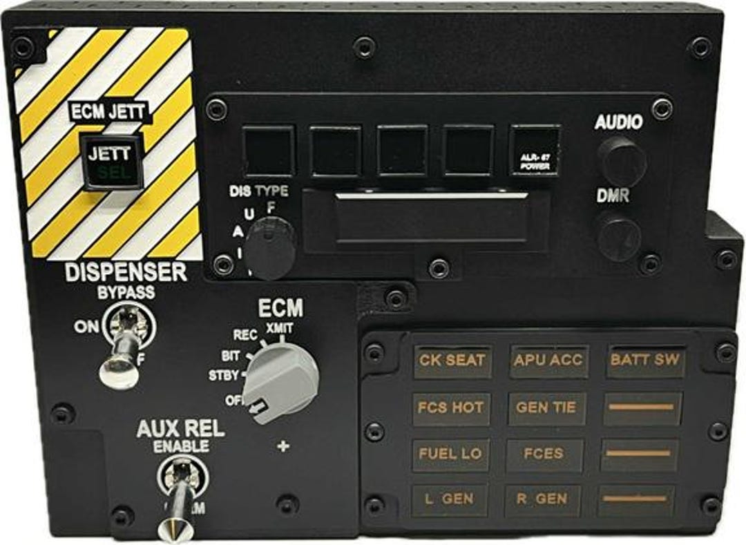ALR-67 “mutant” – Custom F/A-18C RWR Panel (limited Production) - Etsy