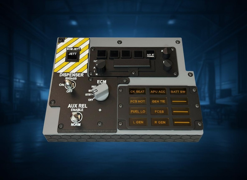 ALR-67 “mutant” – Custom F/A-18C RWR Panel (limited Production) - Etsy