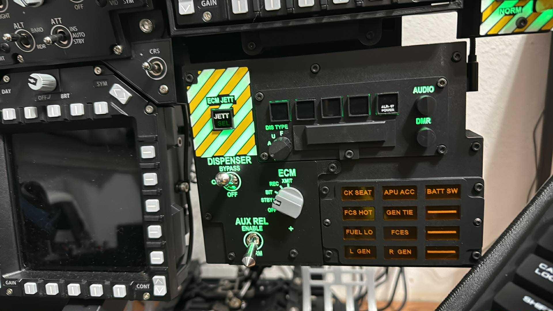 ALR-67 “mutant” – Custom F/A-18C RWR Panel (limited Production) - Etsy
