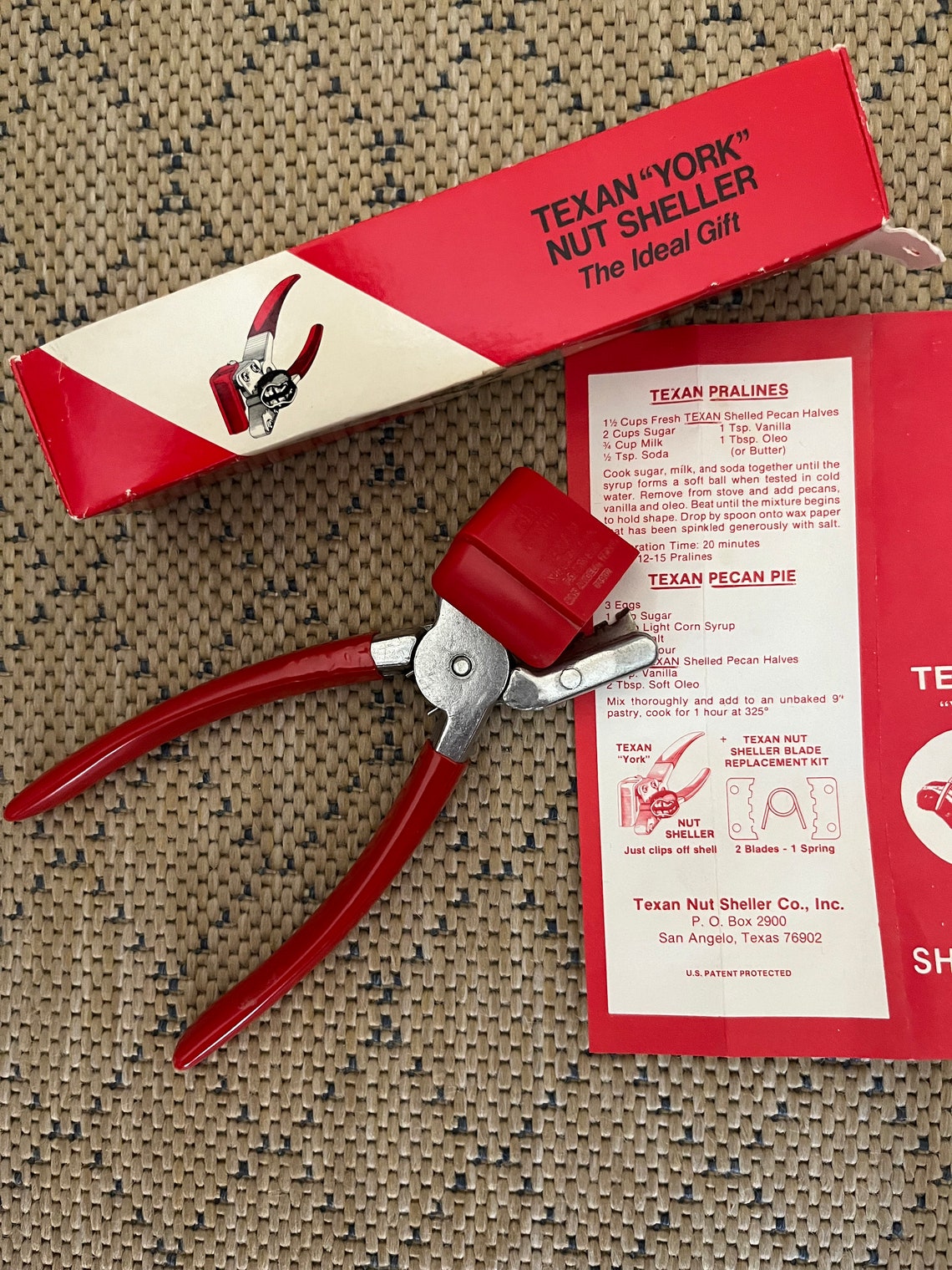 Texan York Nut Sheller in Original Box - Etsy