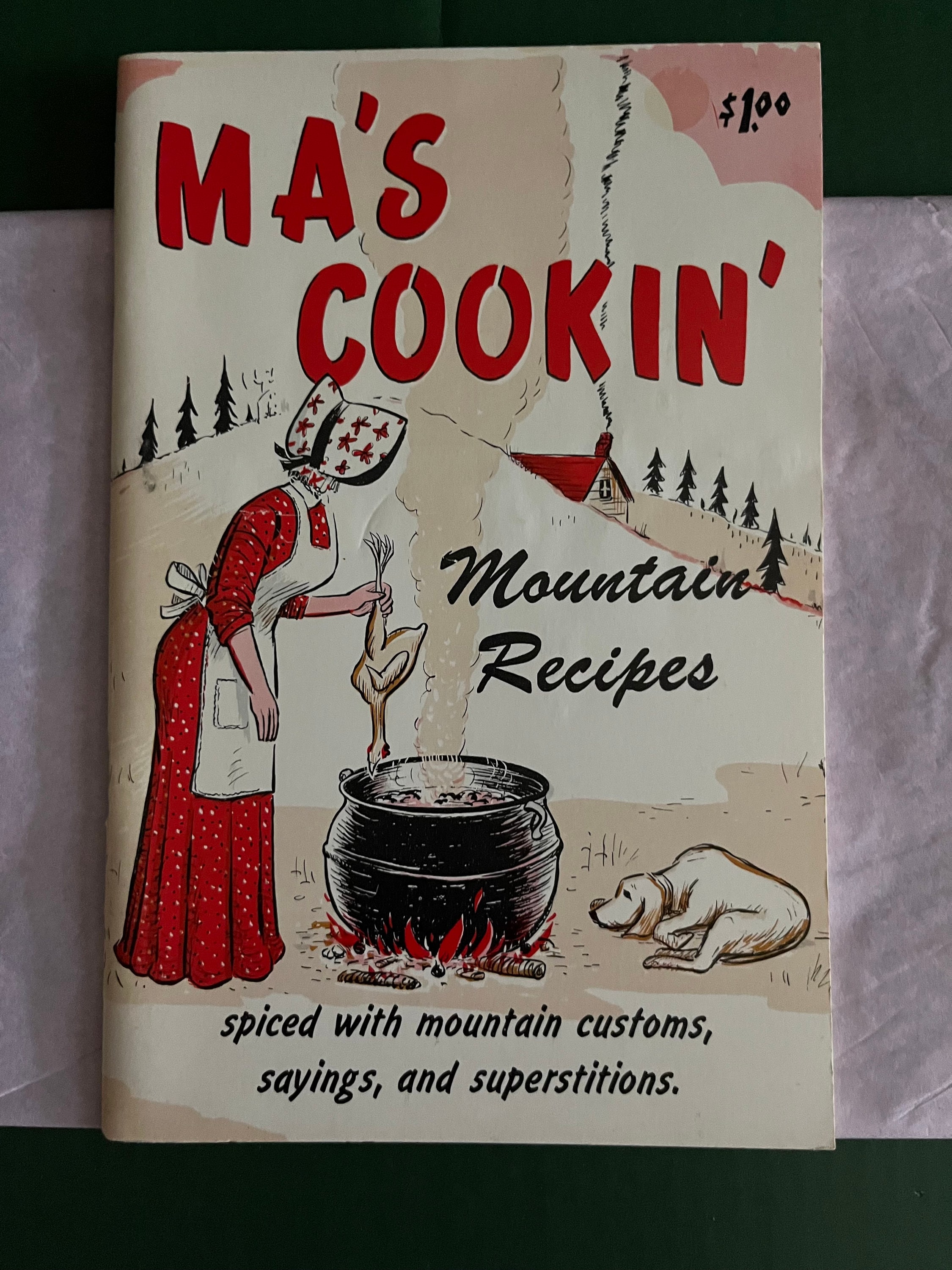 Mas Cookin Mountain Recipes 1969 - Etsy