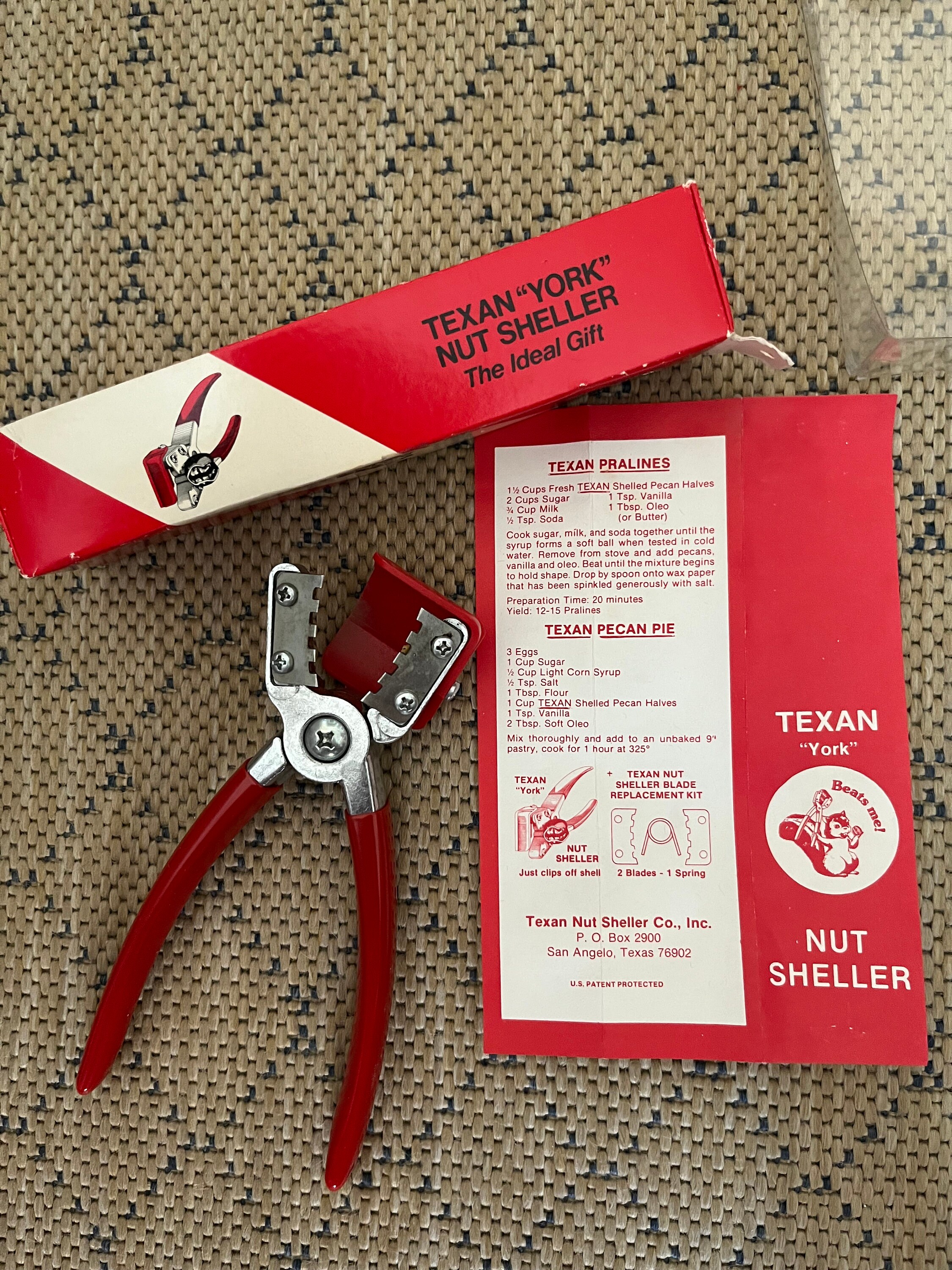 Texan York Nut Sheller in Original Box - Etsy
