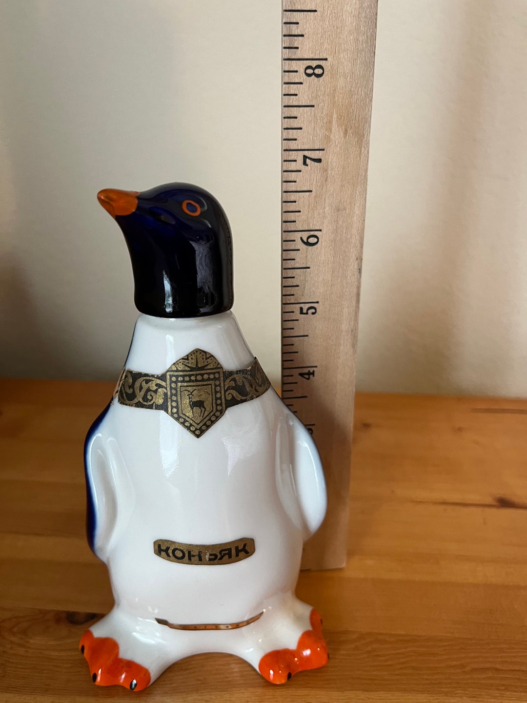 Penguin Bottle Vintage Russia/ussr Empty Vodka Bottle - Etsy