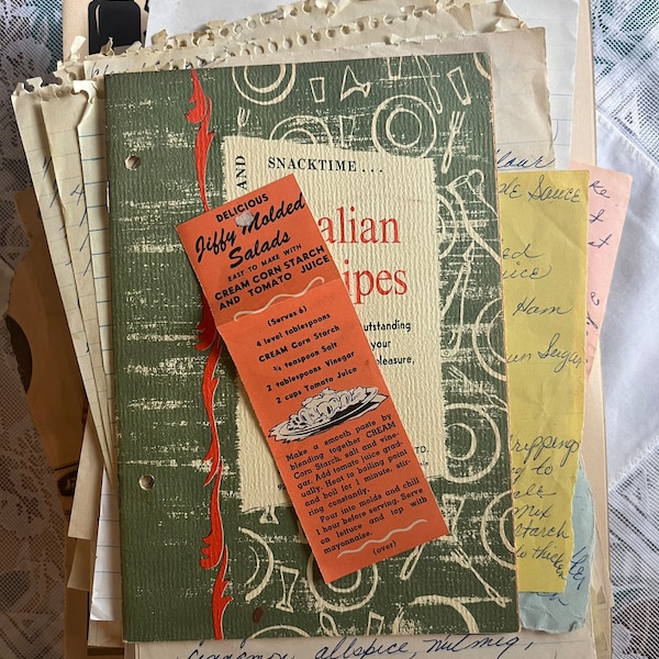 Recipe Pamphlets - Etsy