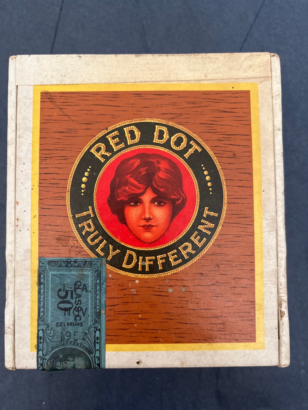 Red Dot Empty Box Federal Cigar Co. State of Pennsylvania - Etsy