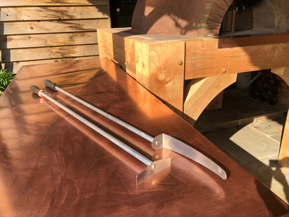 Pizza Oven Hand Tools Combo 2 X Tools Pizza Side Rake | Etsy