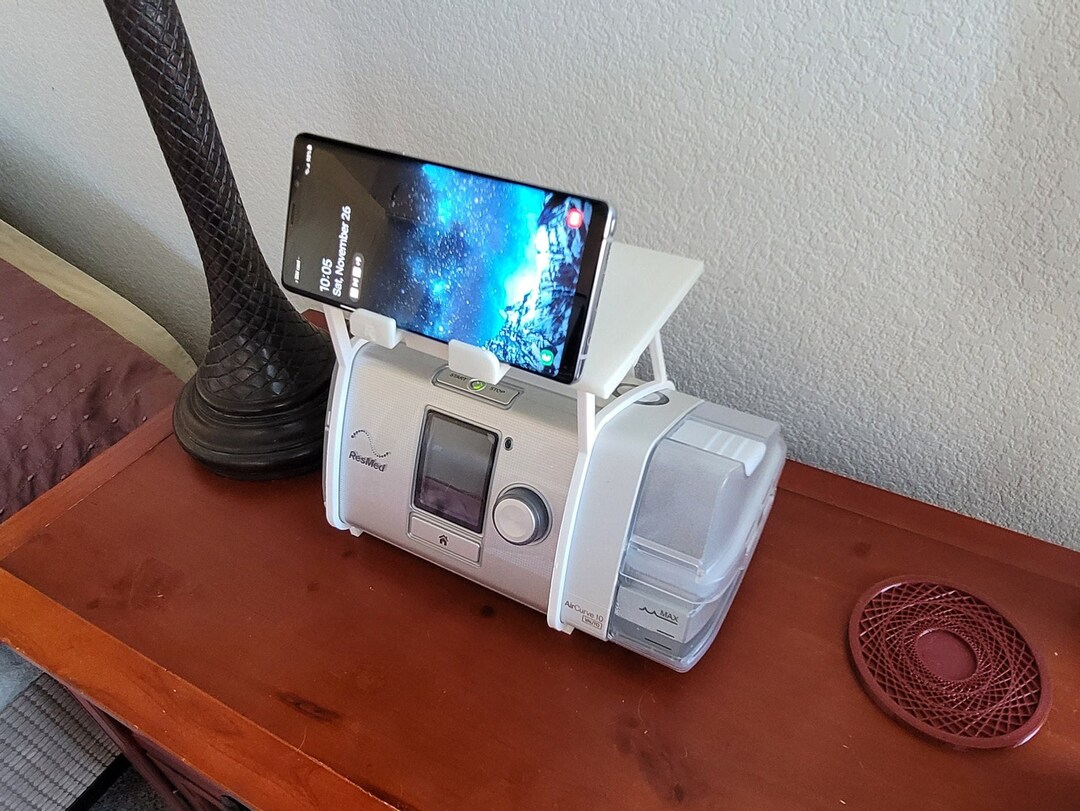 CPAP Tray and Phone Clip Accessory for Your Airsense 10 and Airsense 11 ...