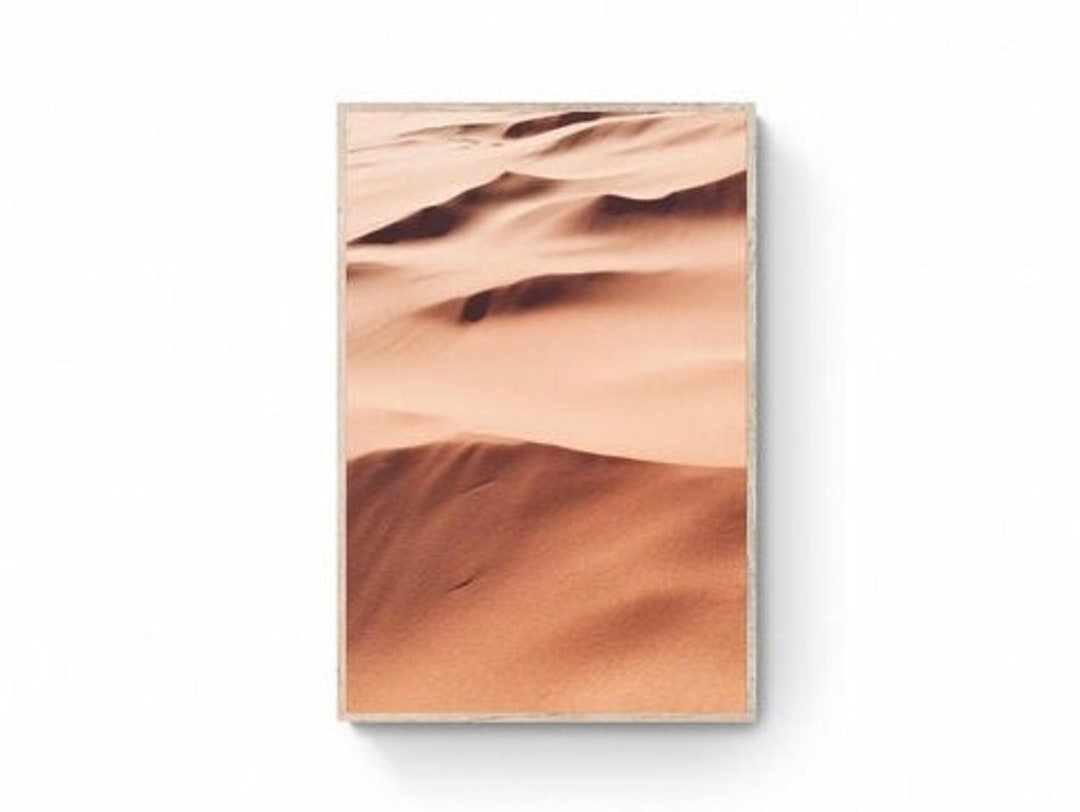Desert Sand Photography Wall Art Printable, Desert Sand Print, Pink ...
