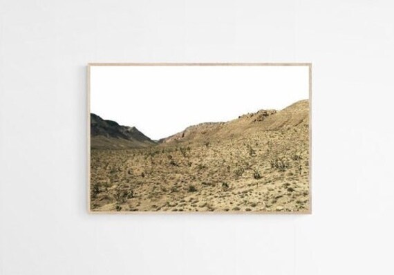 Desert Printable Desert Photography Print Desert Wall Art | Etsy