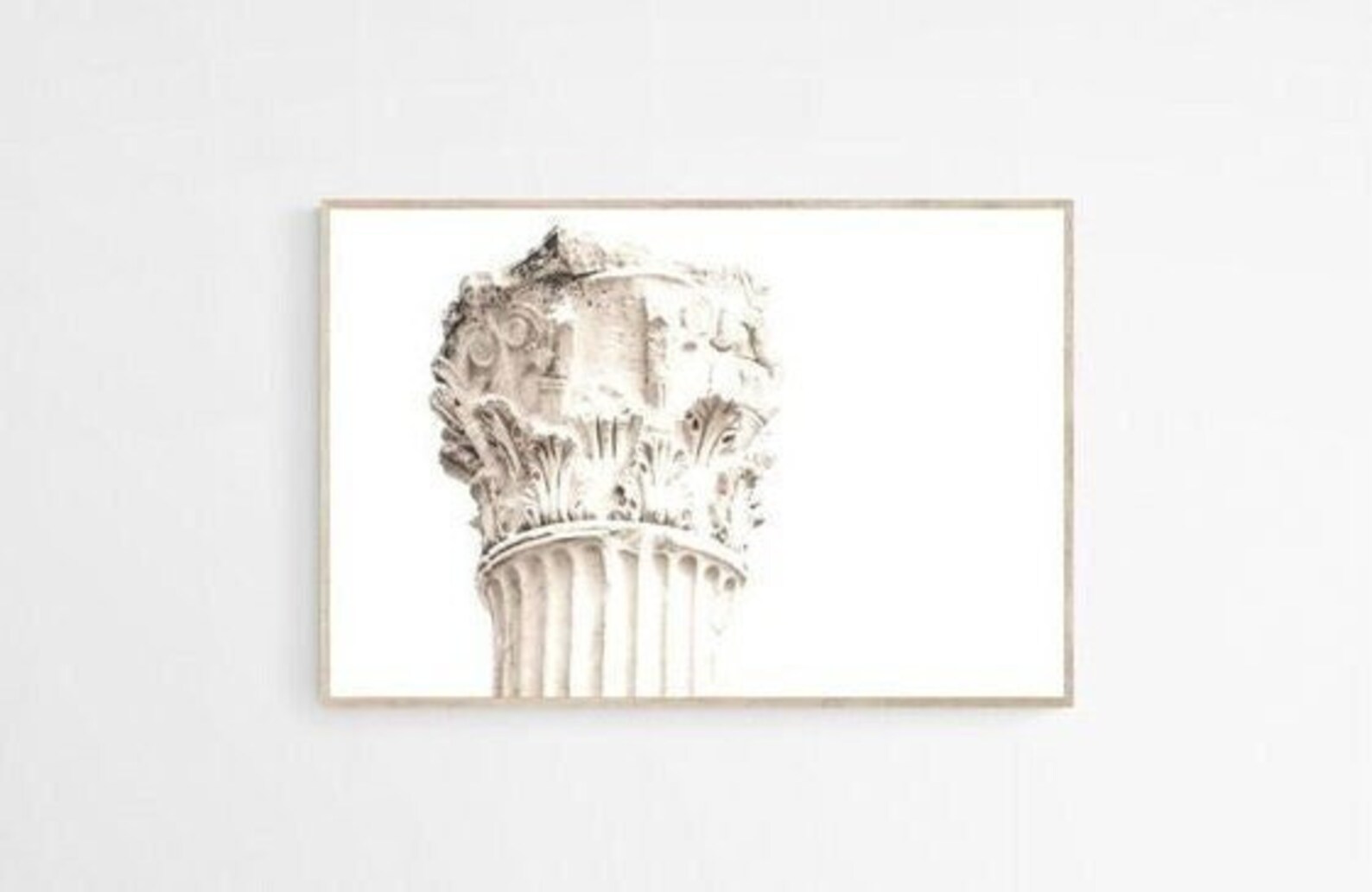 Greece Ruins Wall Art Printable, Ancient Roman Ruins Photography ...