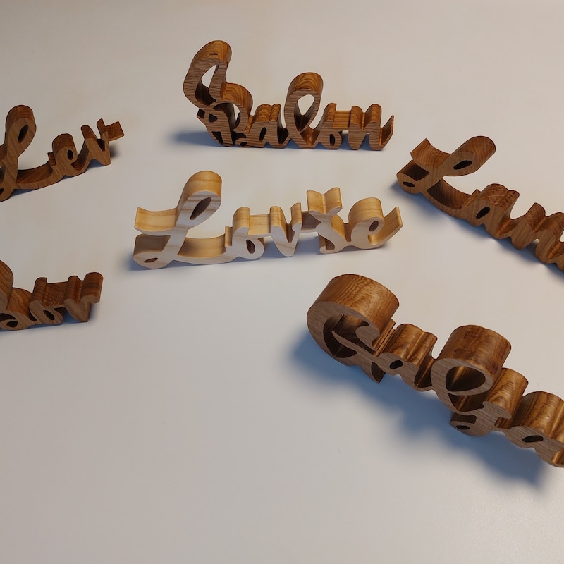 Wooden Words - Etsy