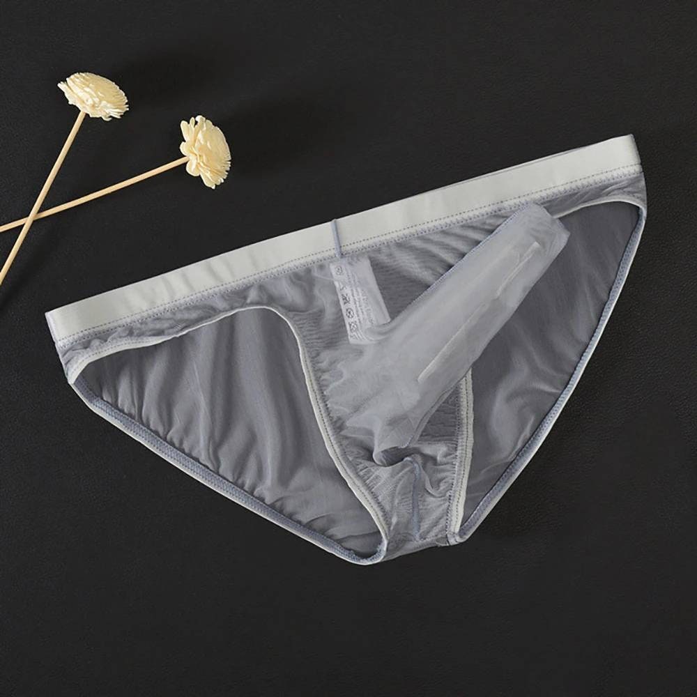 Ultra Thin Mesh Elephant Trunk Panties Sexy Men Underwear Etsy