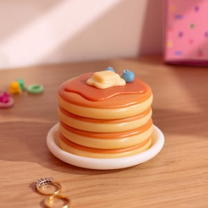 Handmade Resin Pancake Trinket Box – Cute Jewelry Holder - Etsy