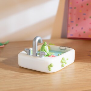 Grumpy Frog Pot - Cute Desk Decor | Keepsake Box | Desk Accessories ...