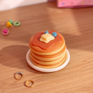 Handmade Resin Pancake Trinket Box – Cute Jewelry Holder - Etsy