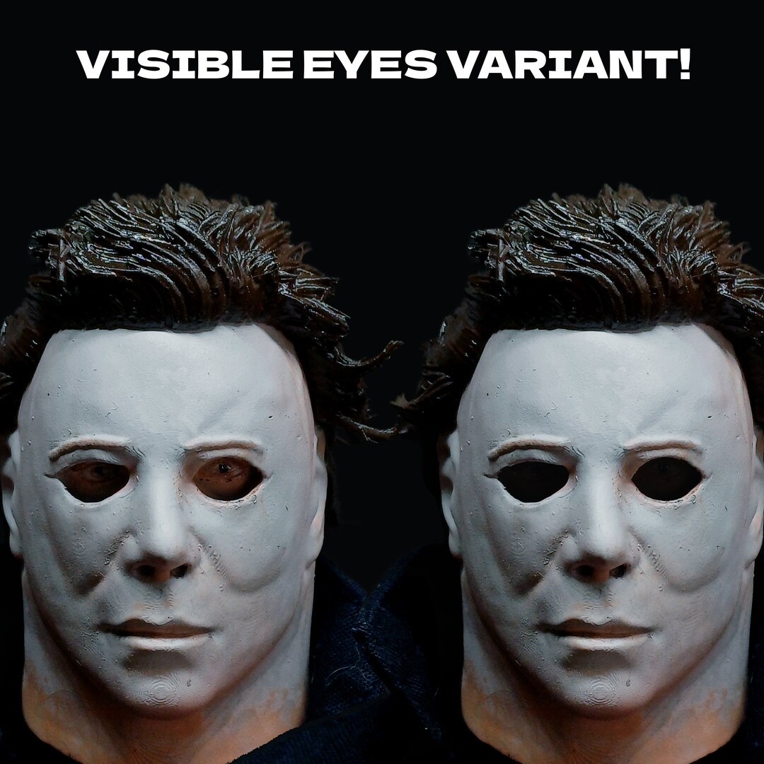 Michael Myers 'H78' 1/6th Scale Head Sculpt optional Visible Eyes ...