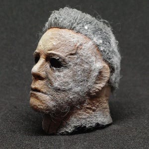 Michael Myers 'rotten Mask' 1/6th Scale Head Sculpt - Inspired by ...