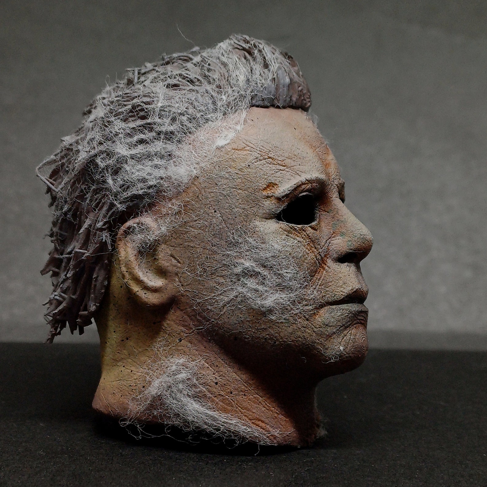 Michael Myers 'rotten Mask' 1/6th Scale Head Sculpt Inspired by ...