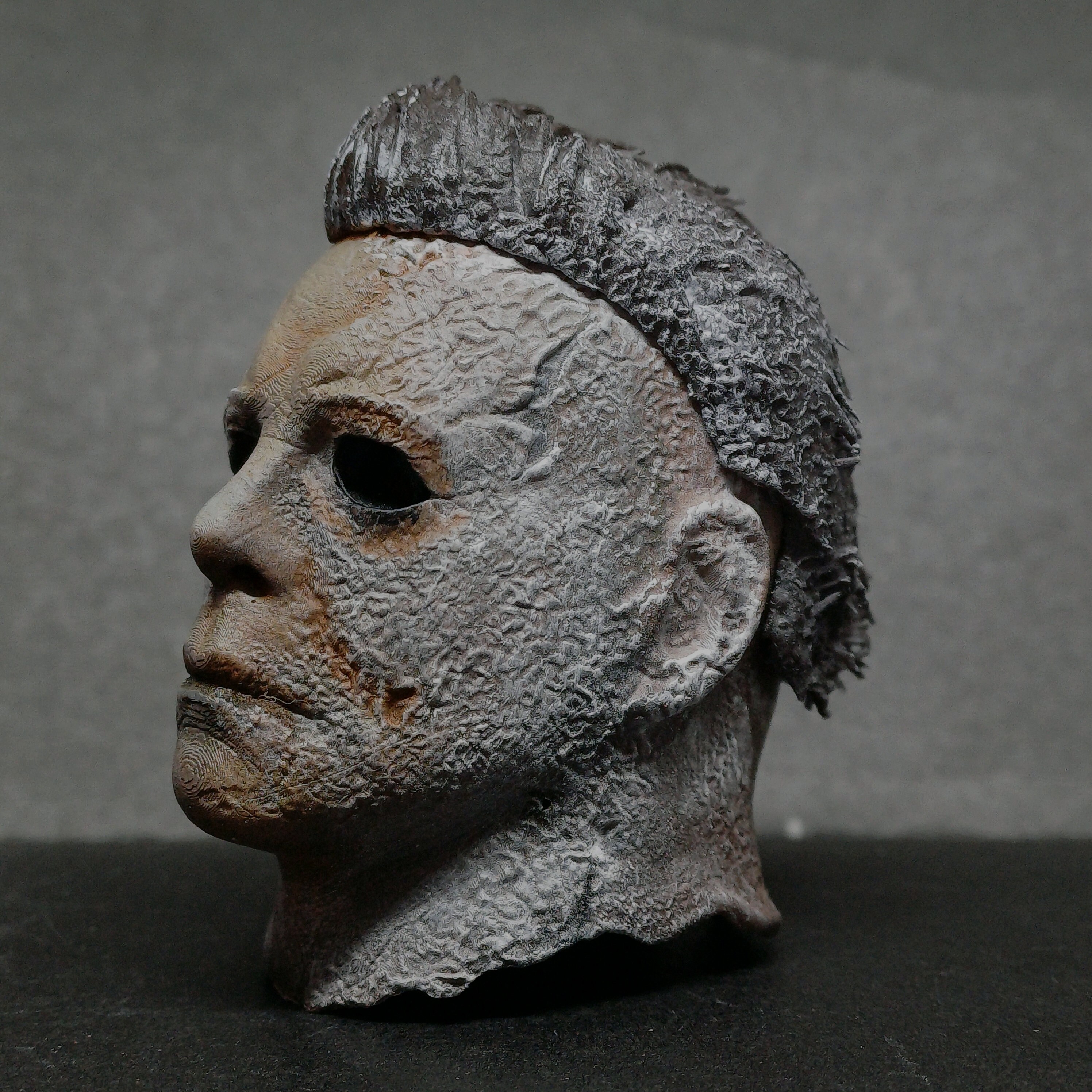 Michael Myers 'rotten Mask' 1/6th Scale Head Sculpt Inspired by ...