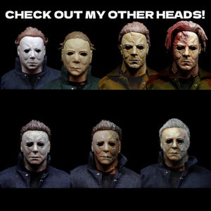 Michael Myers 'burned Mask' 1/6th Scale Head Sculpt - Inspired by ...