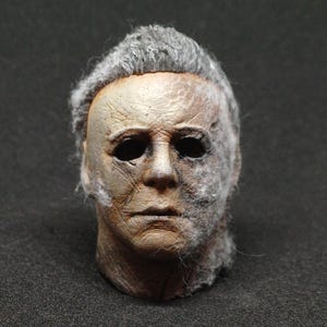 Michael Myers 'rotten Mask' 1/6th Scale Head Sculpt - Inspired by ...