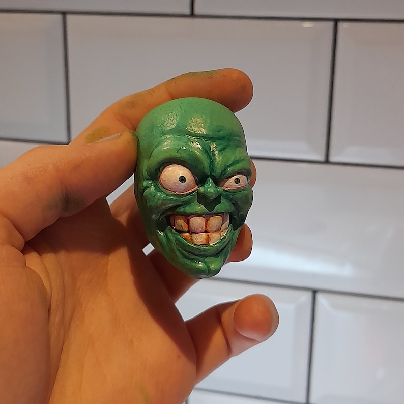 The Mask/big Head 1/6th Scale Head Sculpt - Etsy