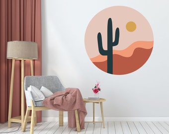 Desert Wall Decal - Etsy