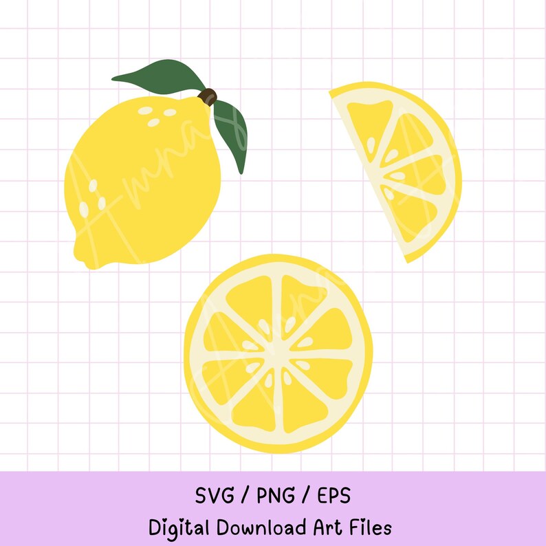 Lemon - Instant Digital Download - Svg, Png, Dxf, Files Included ...